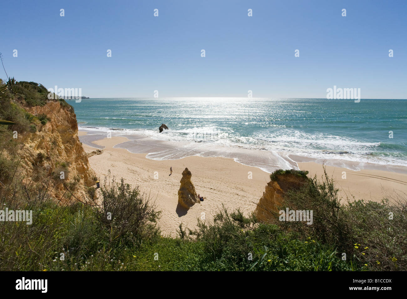Praia do Alvor Algarve Portugal Stock Photo - Alamy