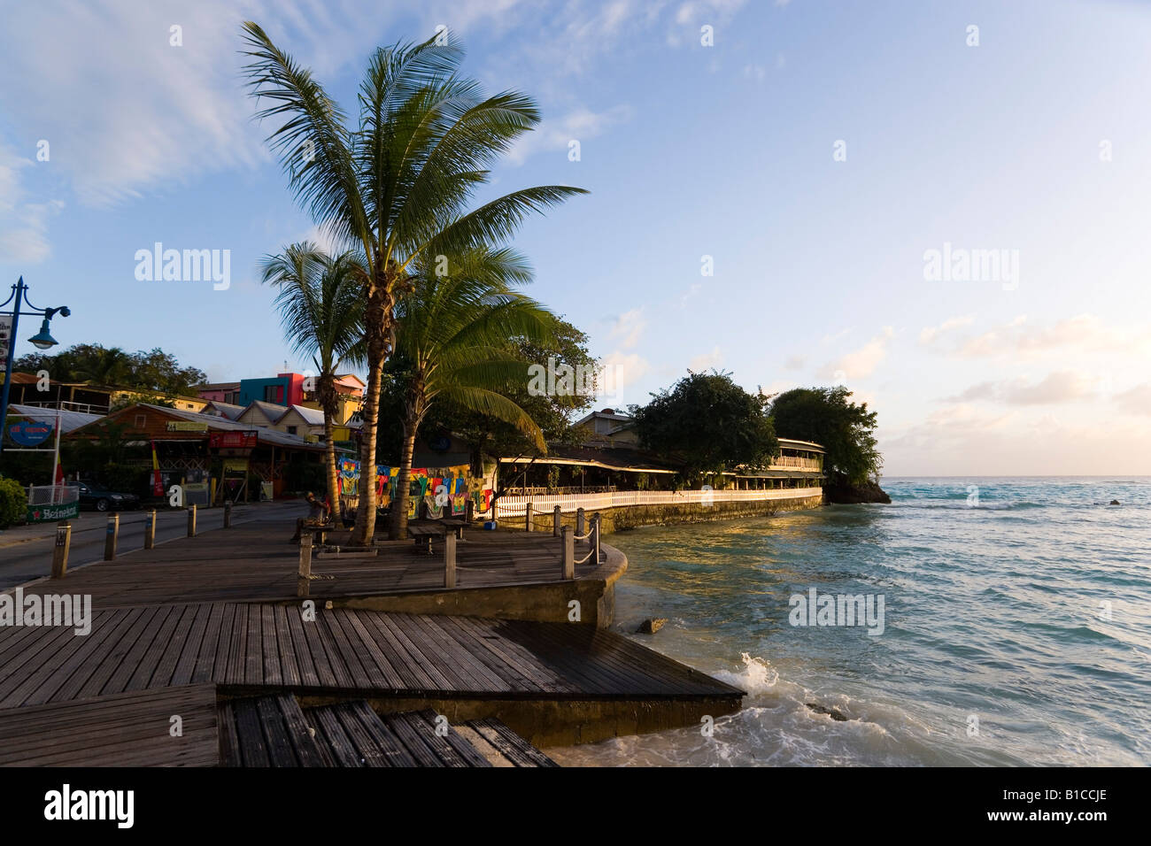 Barbados St Lawrence Gap Restaurant High Resolution Stock Photography ...