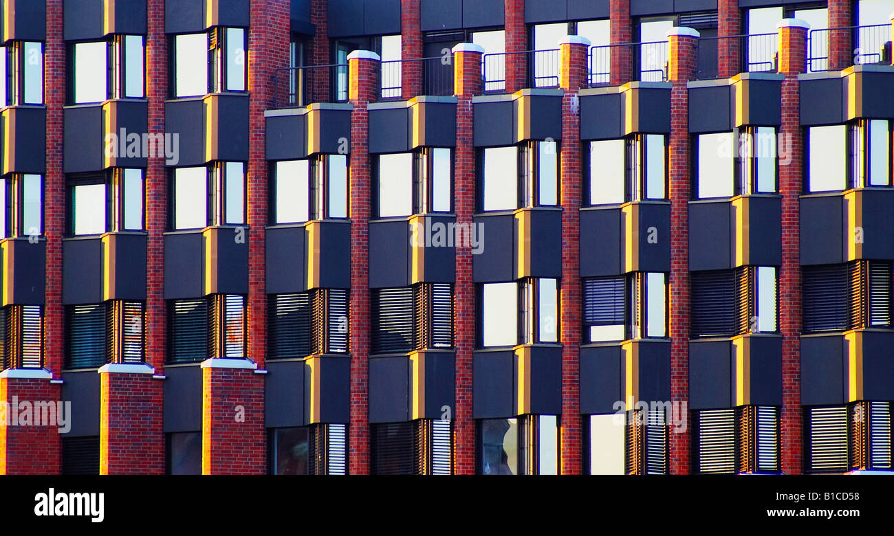 facade of a modern bureau building Stock Photo - Alamy