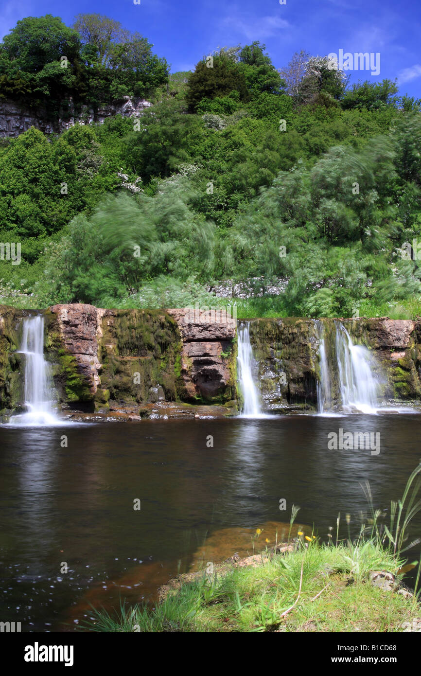 Wain Wath Force Waterfall Near Keld Swaledale Yorkshire Stock Photo - Alamy