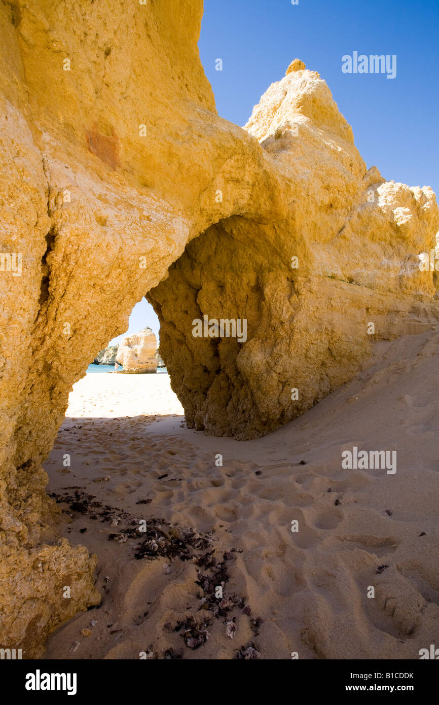 Praia Sao Rafael Algarve Portugal Stock Photo - Alamy