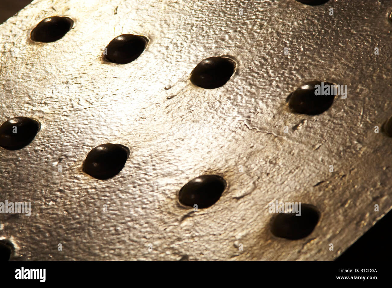 detail of a steel bridge (rivets Stock Photo - Alamy