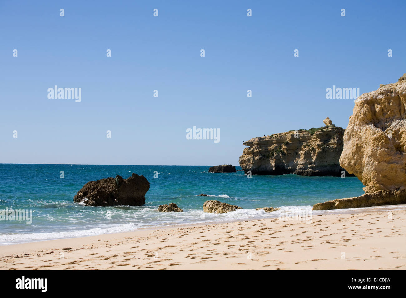 Praia Sao Rafael Algarve Portugal Stock Photo - Alamy