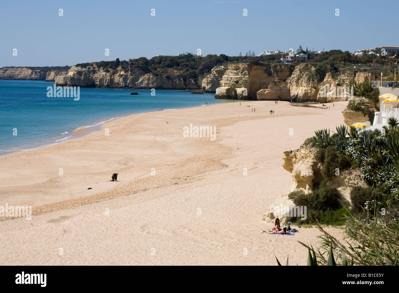 Praia de Armacao de Pera Algarve Portugal Stock Photo - Alamy