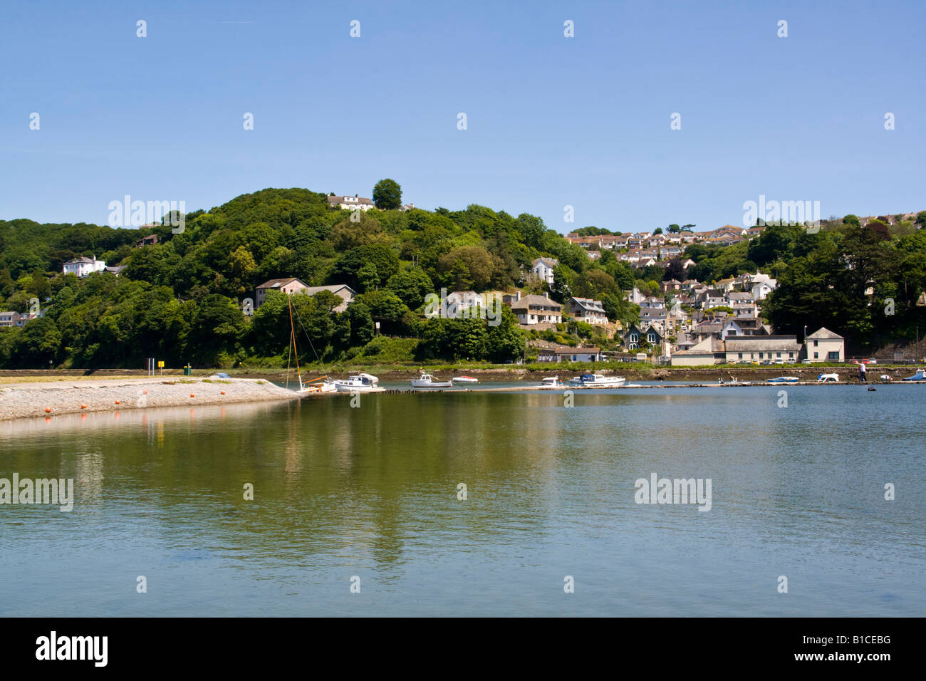 The Millpool at Looe Cornwall England UK Stock Photo - Alamy
