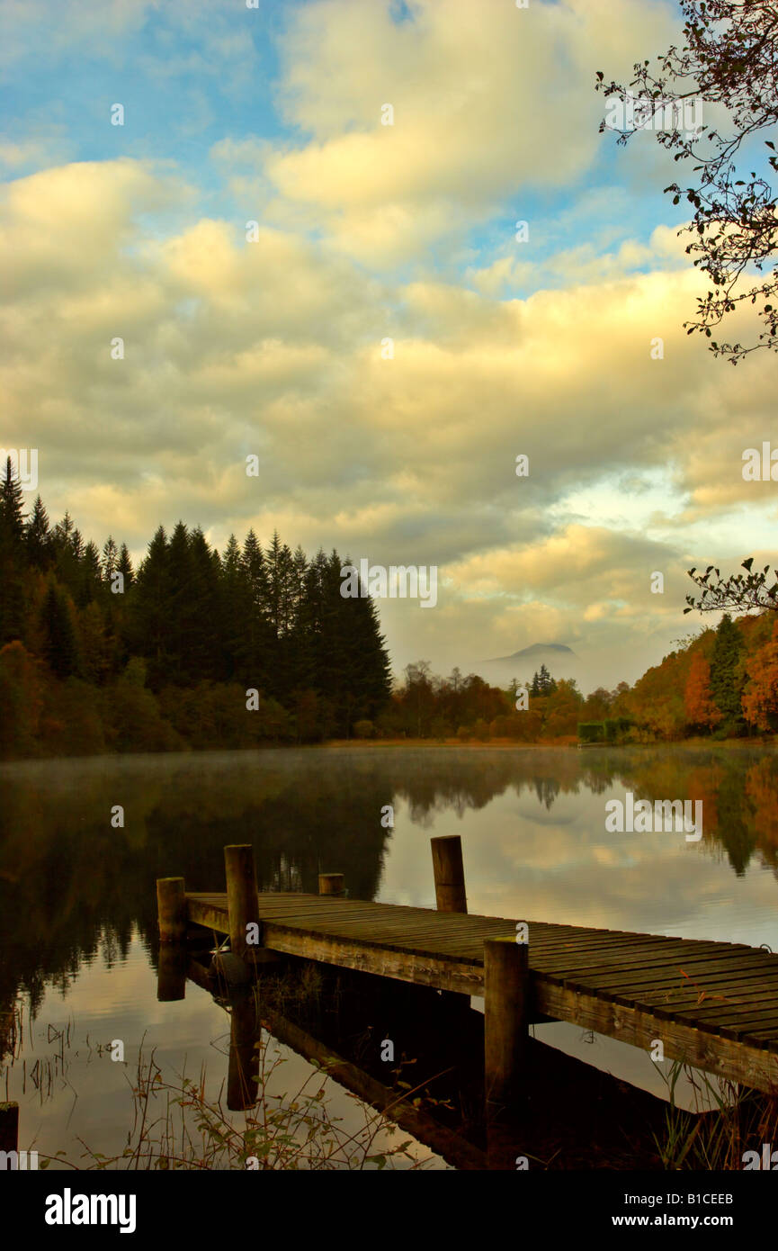 Loch Ard Jetty High Resolution Stock Photography and Images - Alamy