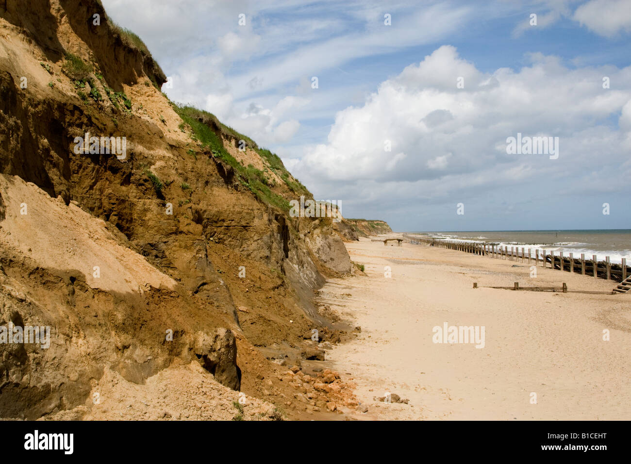 Coastal erosion happisburgh hi-res stock photography and images - Alamy