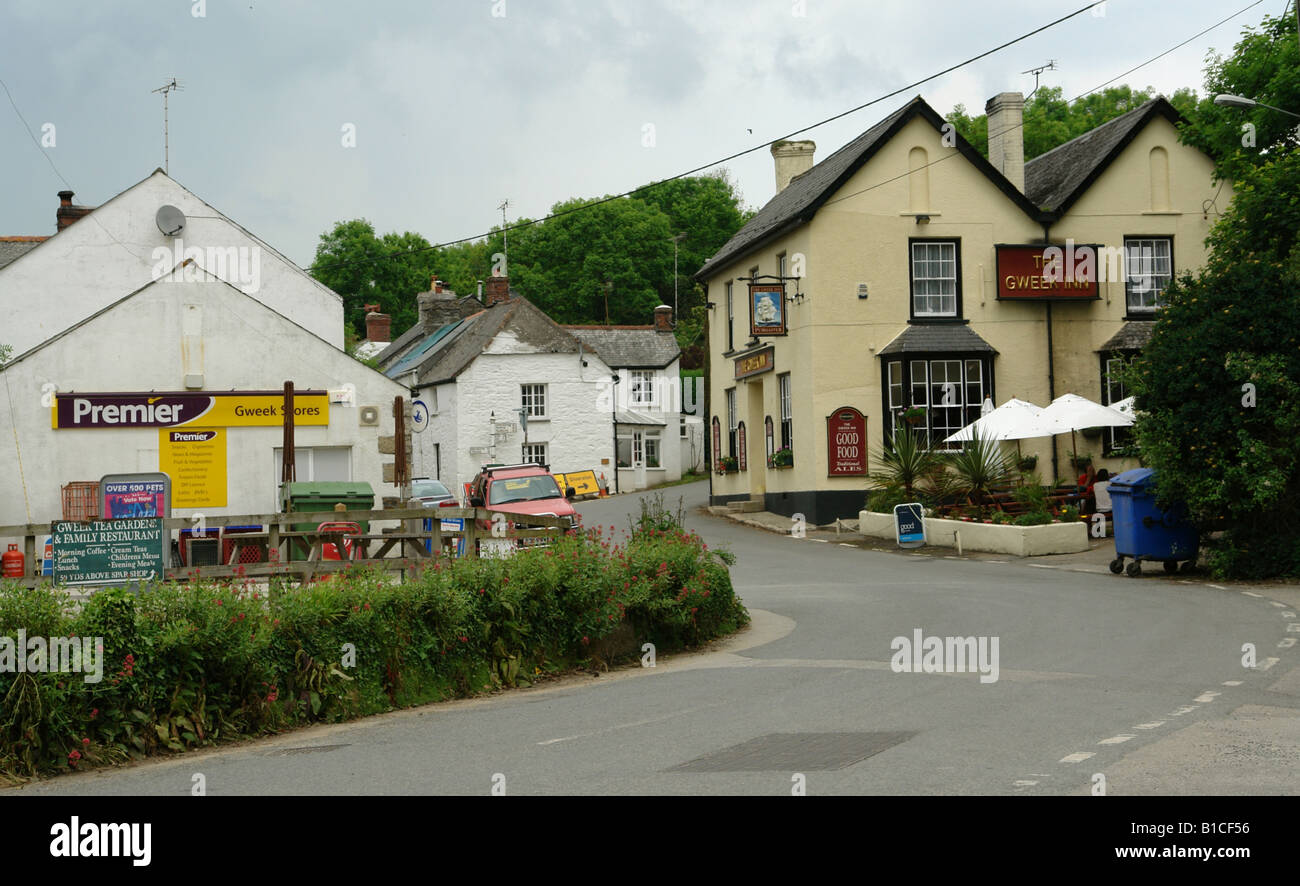 Gweek Cornwall England GB UK 2008 Stock Photo, Royalty Free Image ...
