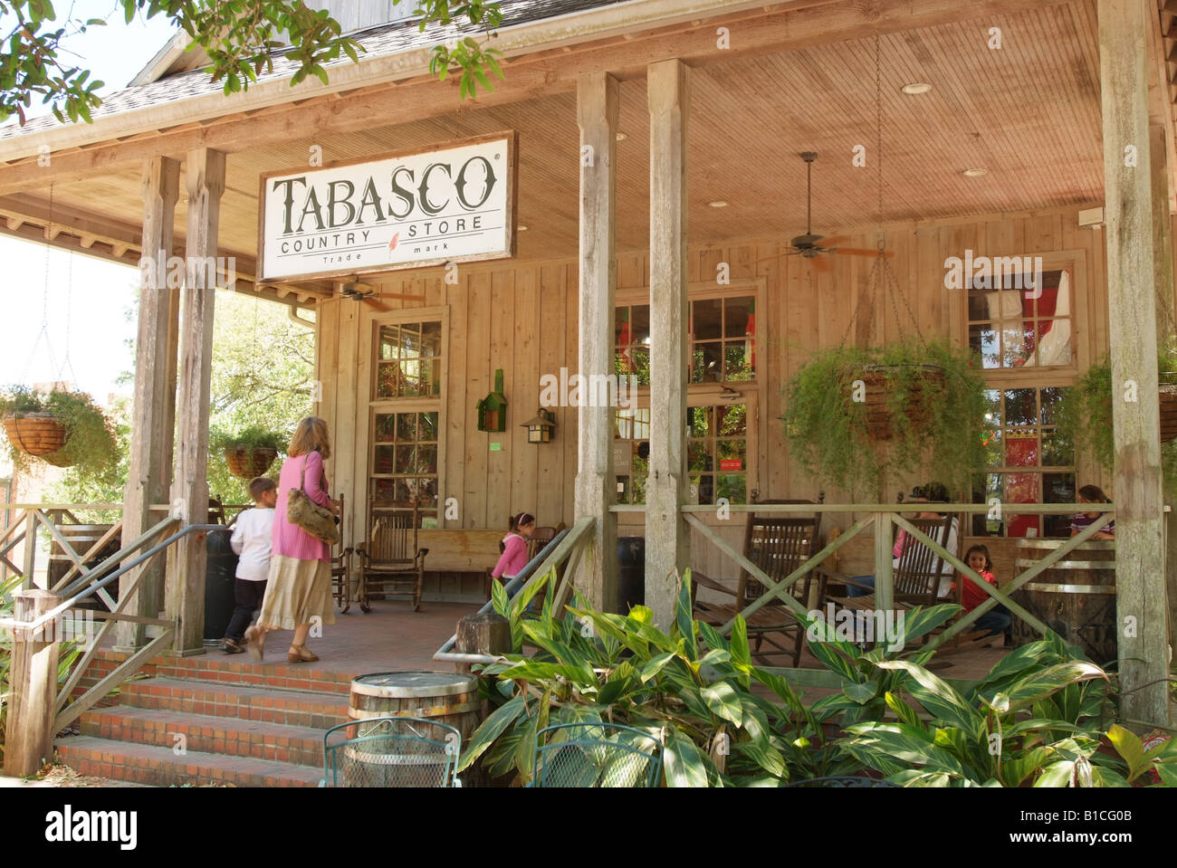 USA Louisiana LA Cajun Country Avery Island Tabasco Factory Stock Photo ...