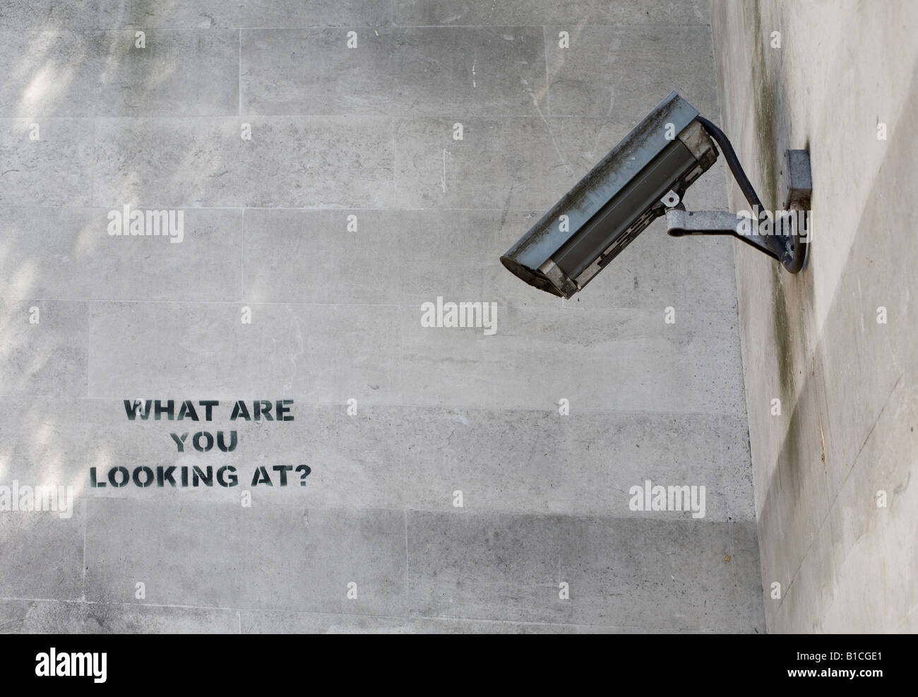 Security Camera Stencil