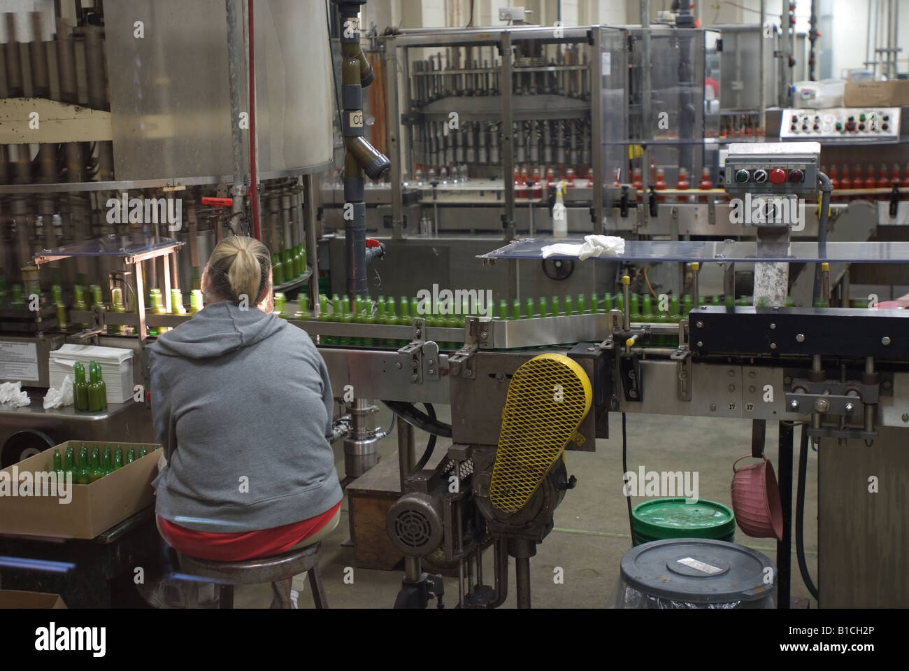 USA Louisiana LA Cajun Country Avery Island Tabasco Factory assembly ...