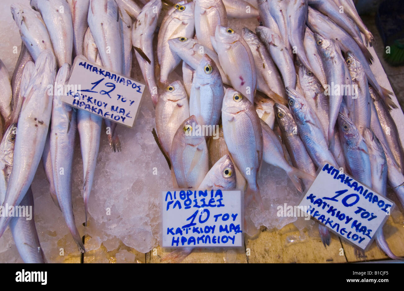 Greek food stall hi-res stock photography and images - Alamy