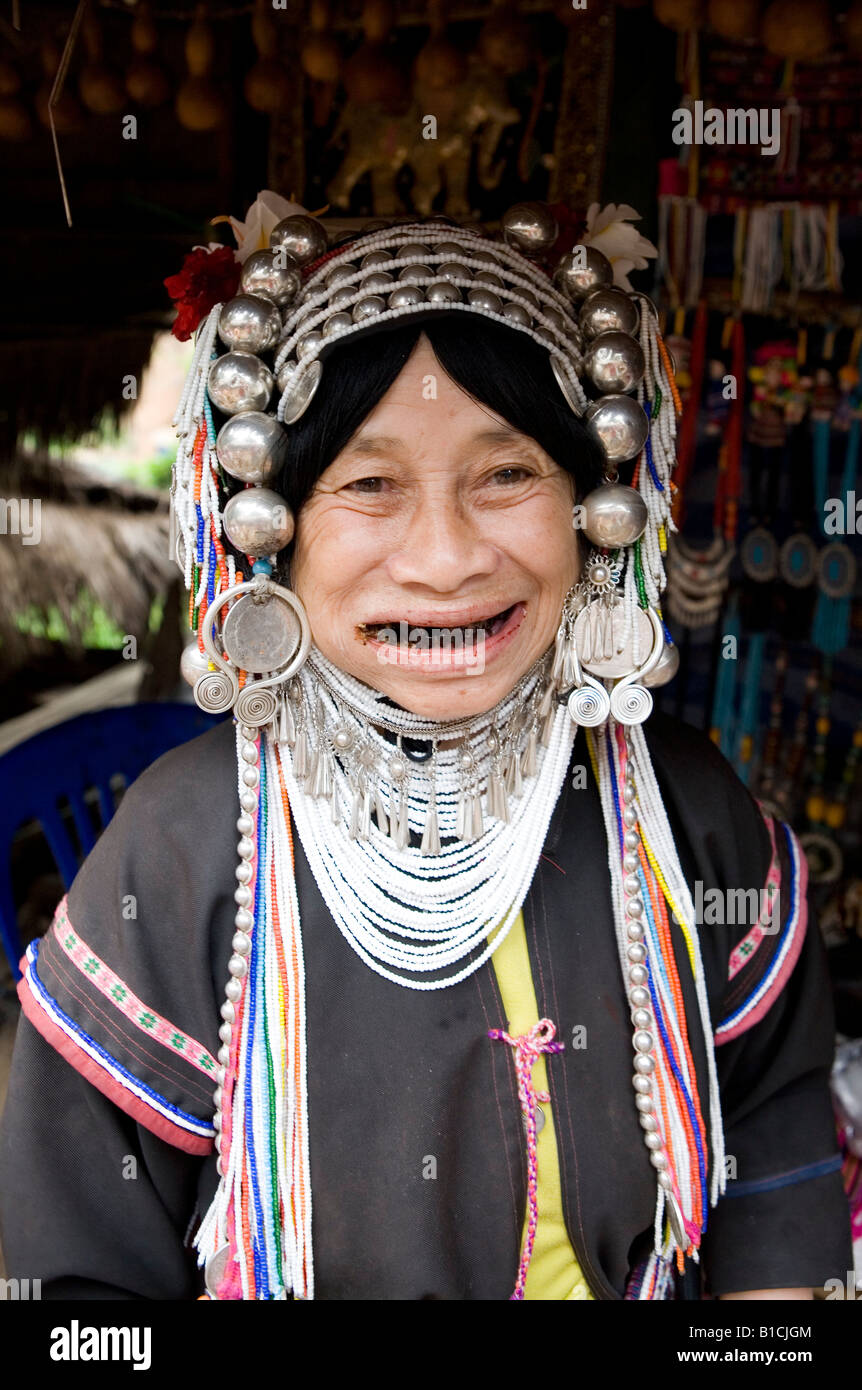 Burmese refugees in Chiang Rai Thailand Four different hill tribes are ...