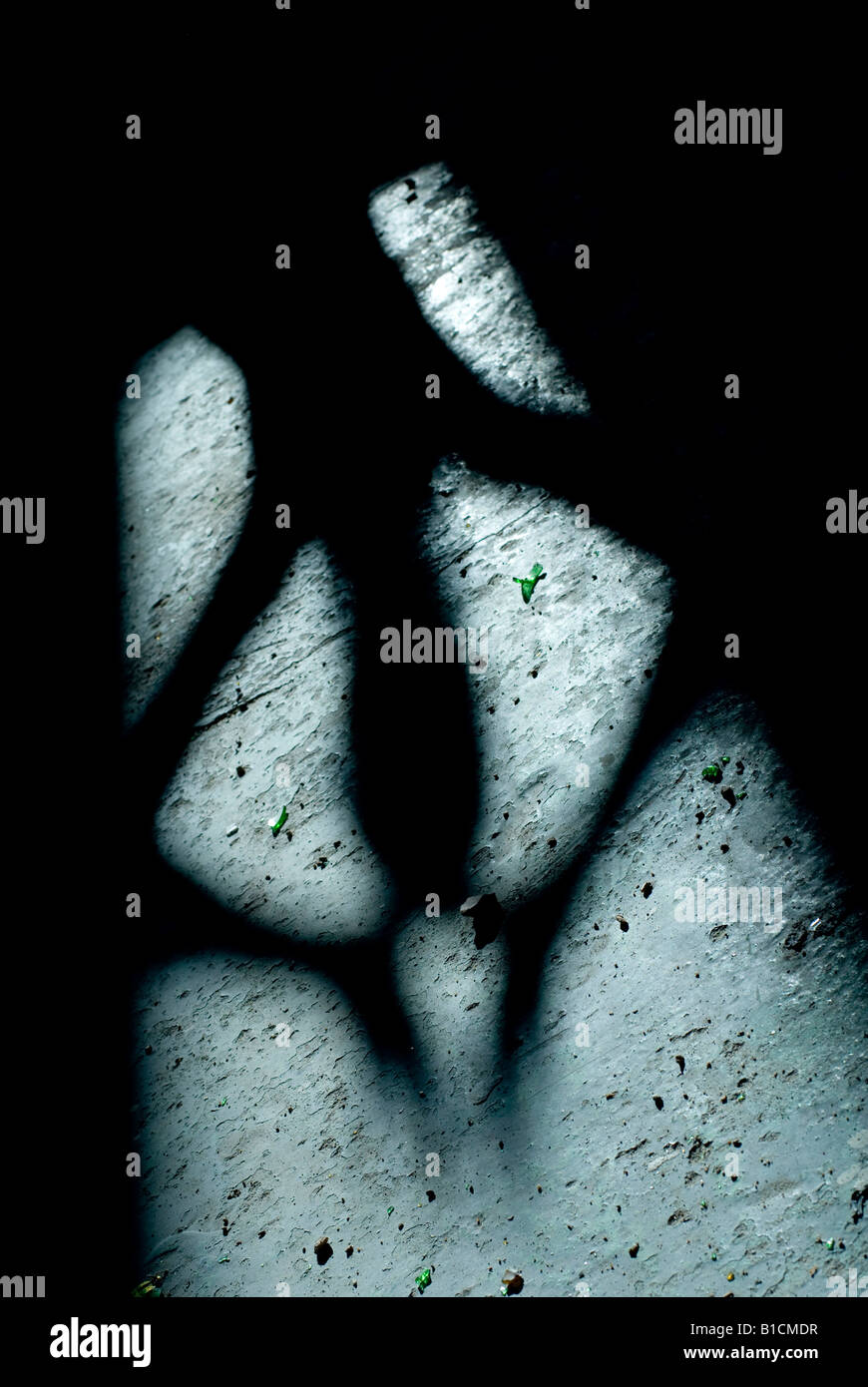 woman forming shadow figures with her body Stock Photo - Alamy