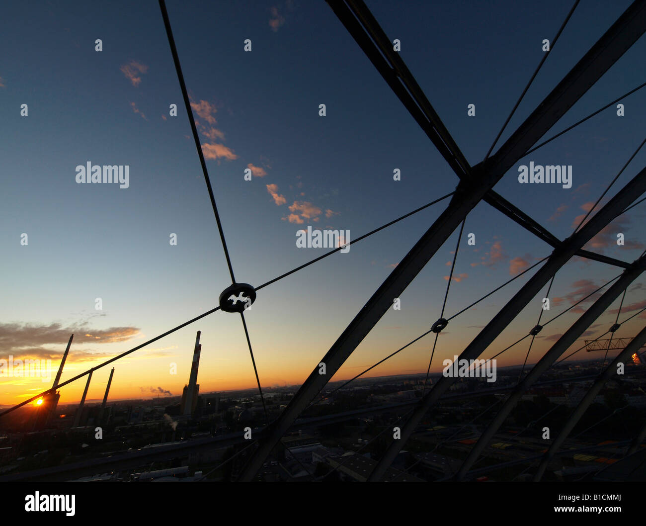 Angel silhouette gasometer hi-res stock photography and images - Alamy
