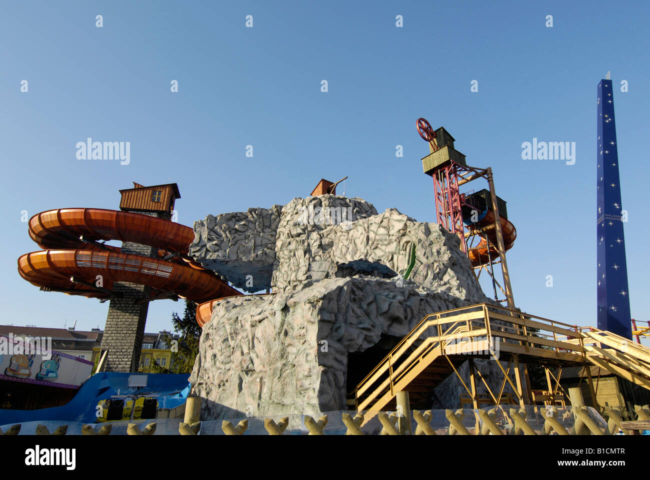 amusement park Prater Vienna, Austria, Vienna Stock Photo - Alamy