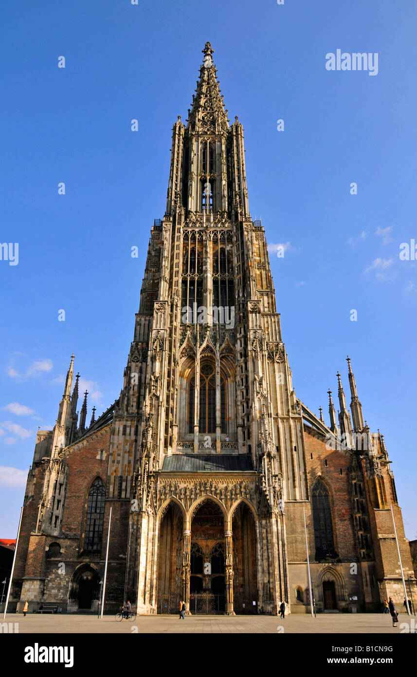Ulm minster spire hi-res stock photography and images - Alamy