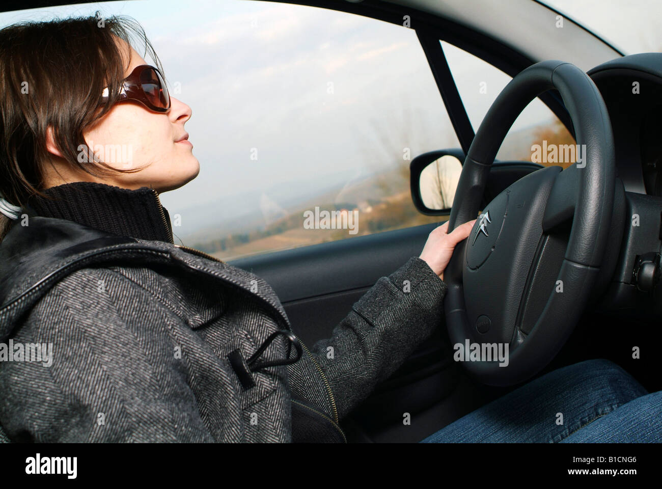 Car_driver hi-res stock photography and images - Alamy