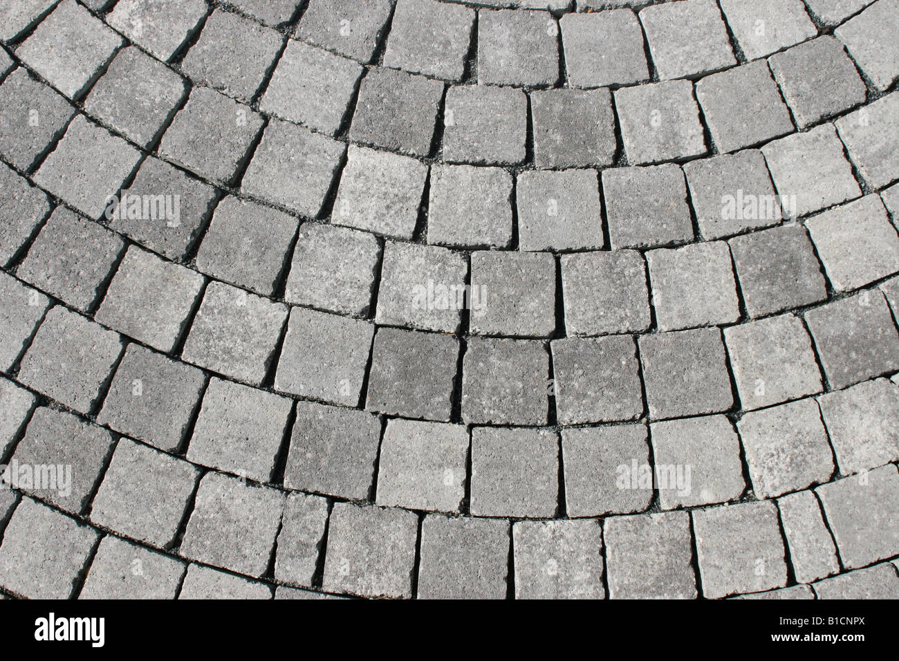 natural cobber stones out of granite laid in circles Stock Photo - Alamy