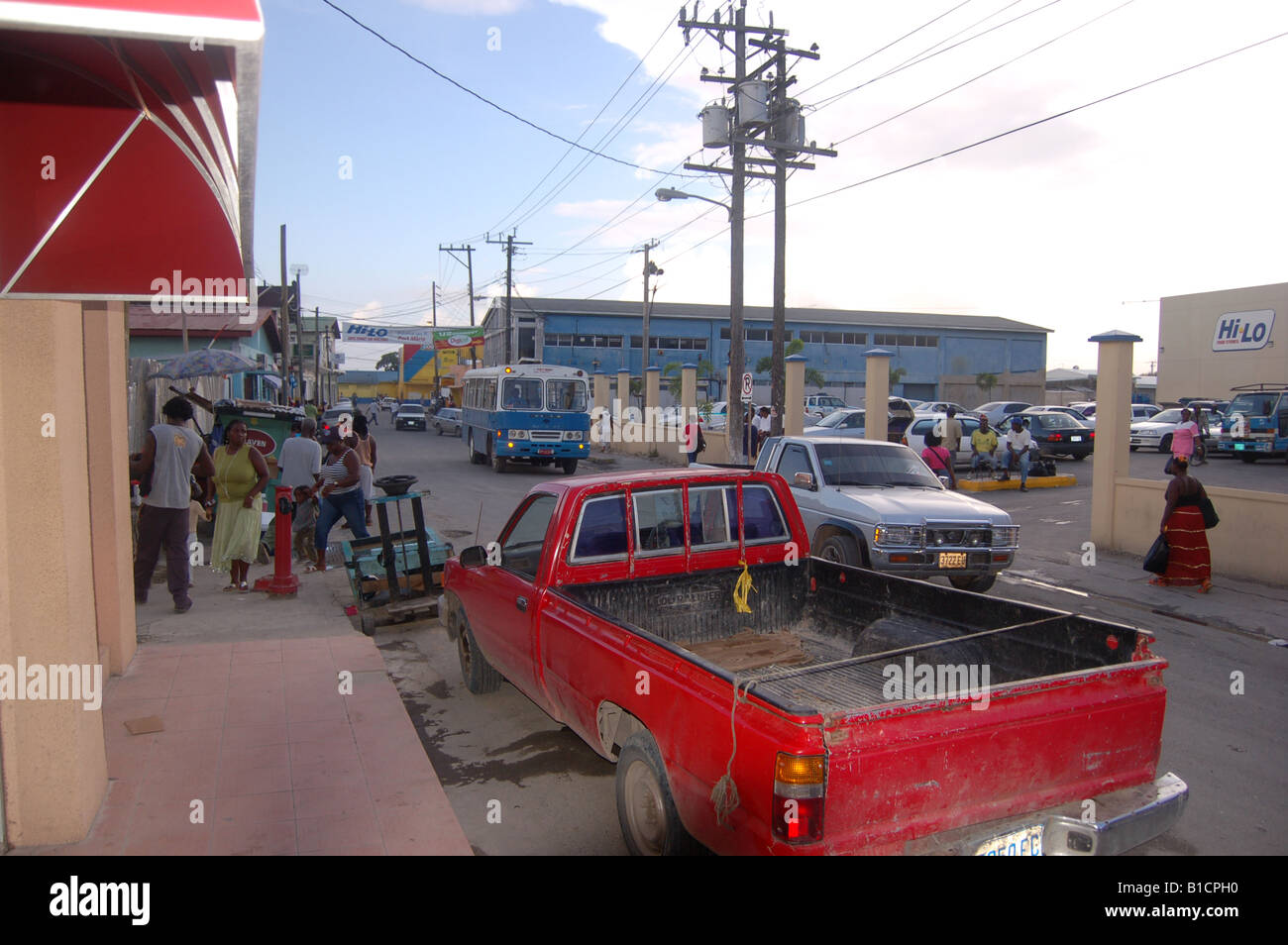 Port maria town at sunset, St.mary, Jamaica Stock Photo - Alamy