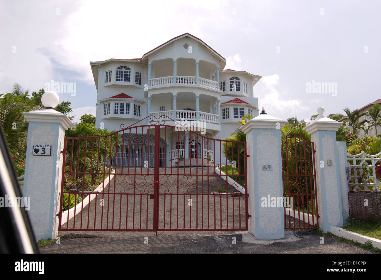 Beautiful house in Spring Valley, St. ann, Jamaica, W.I Stock Photo - Alamy