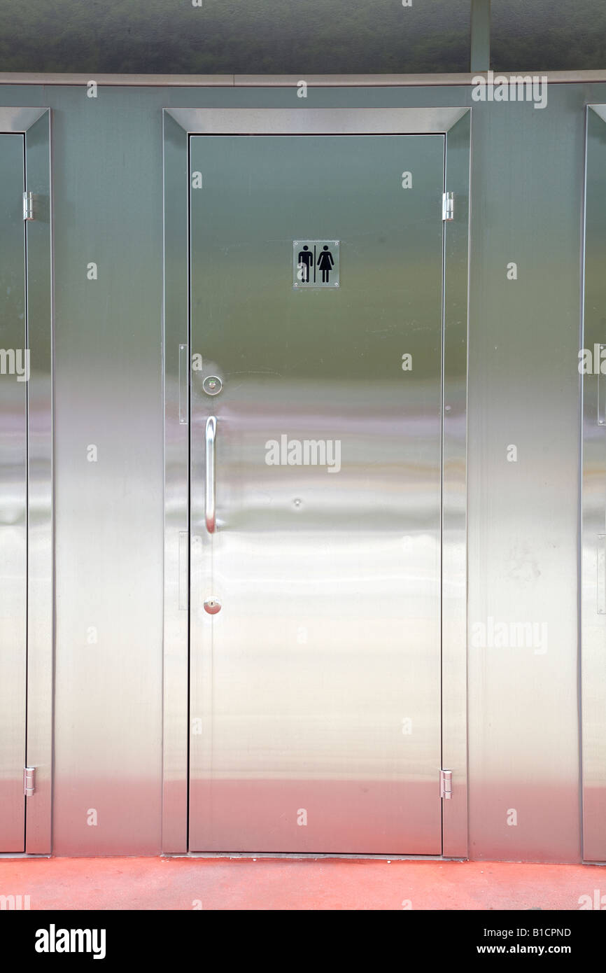 toilette doors in a rest area Stock Photo - Alamy