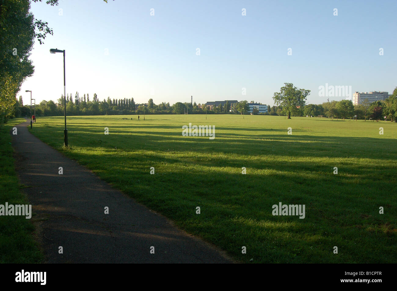 Millennium Walk, Montrose Park, Burnt Oak, Barnett, London Stock Photo ...