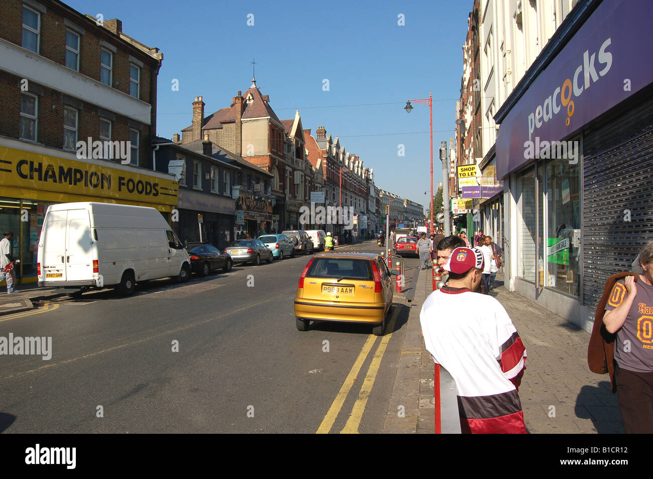 Hralesden High st, Harlesden, Brent, London Stock Photo - Alamy