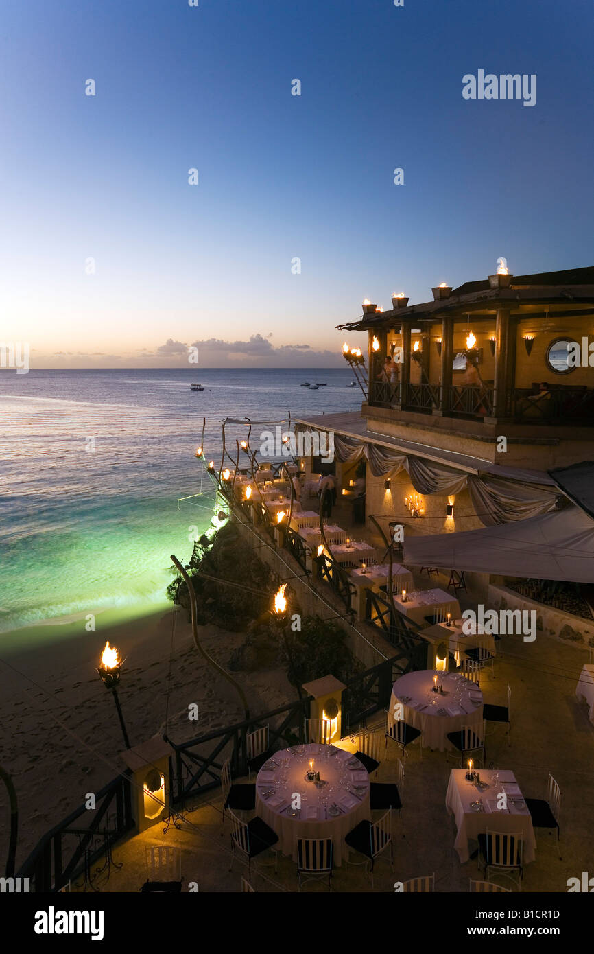 Barbados the cliff restaurant hi-res stock photography and images - Alamy