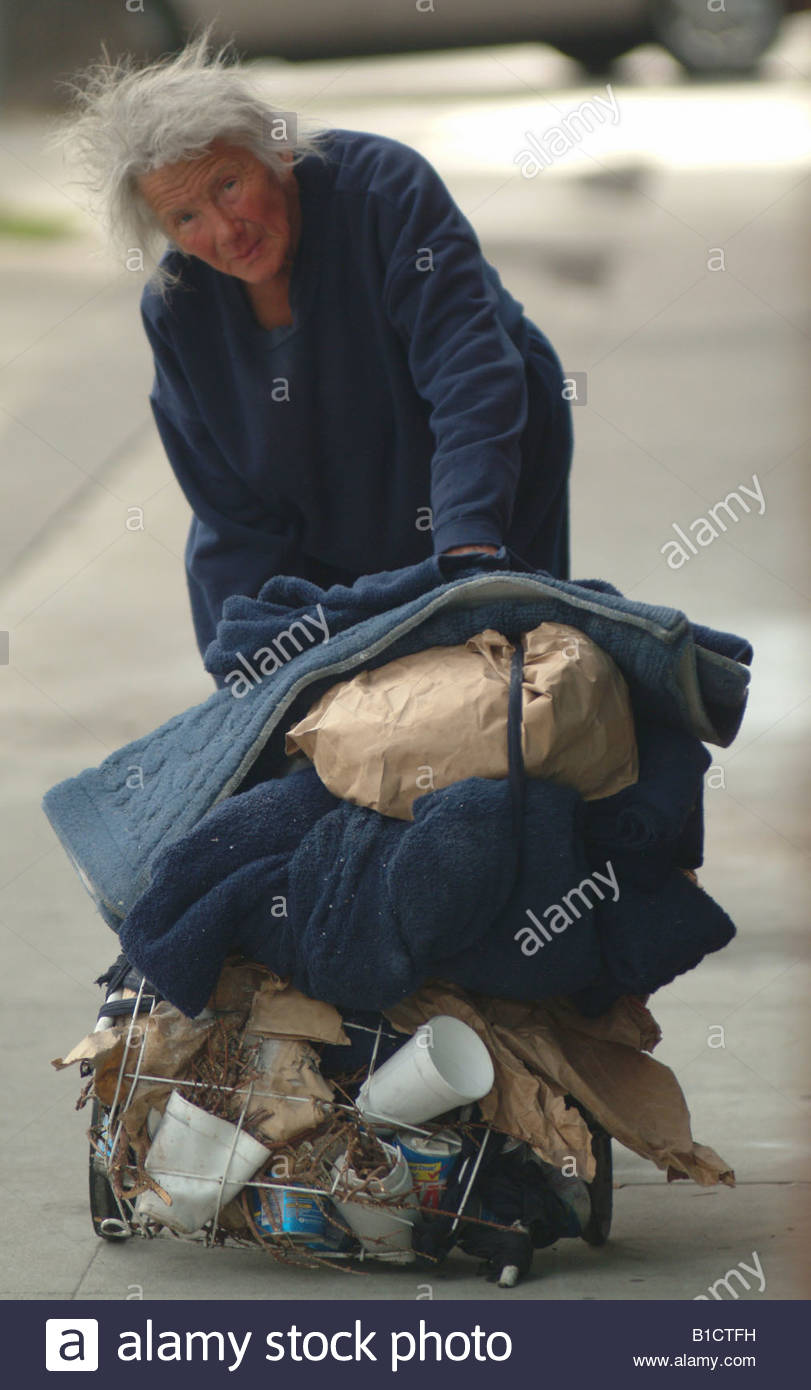 Homeless Old Lady Stock Photos & Homeless Old Lady Stock Images - Alamy