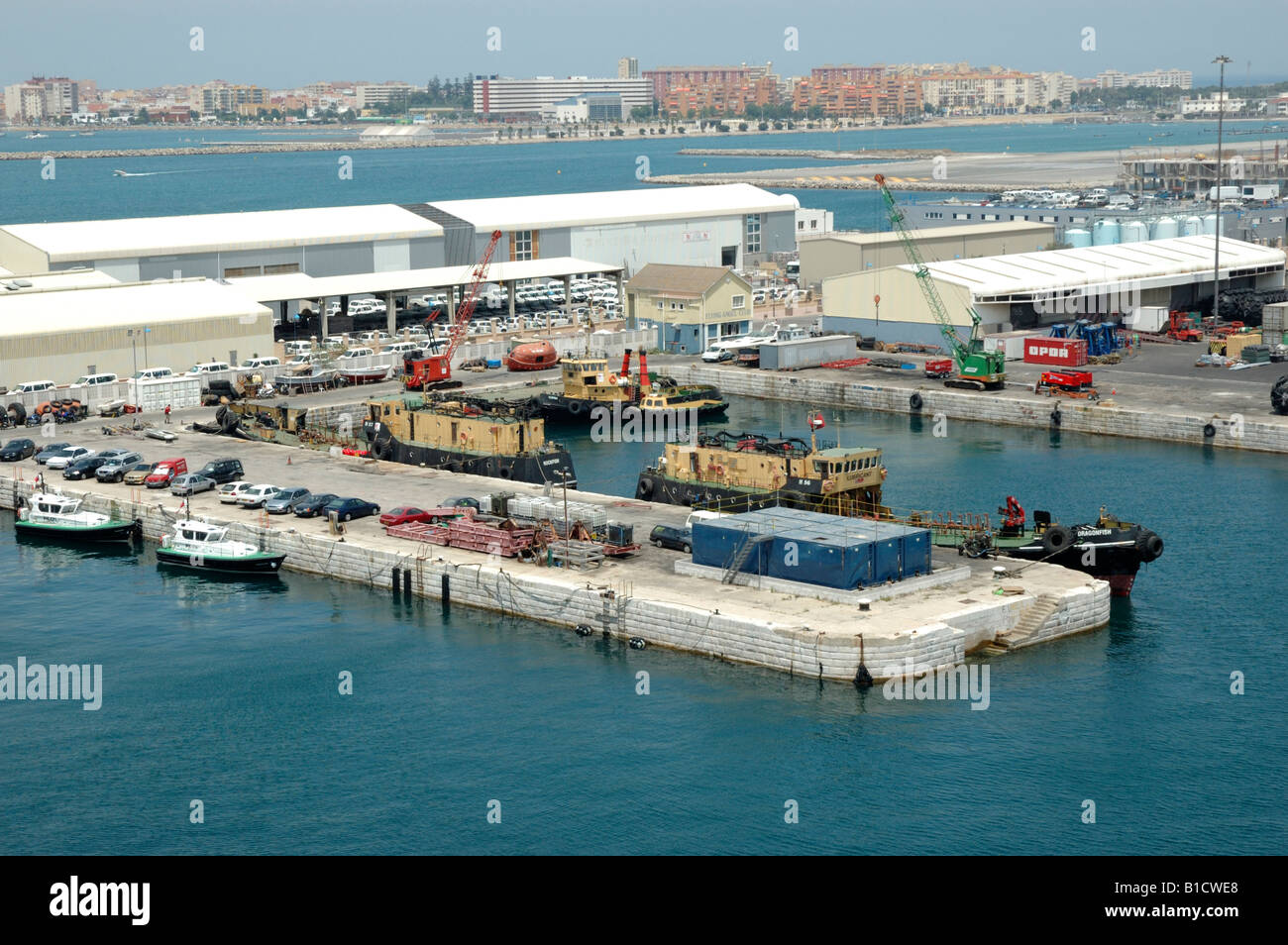 Gibraltar dockyard hi-res stock photography and images - Alamy