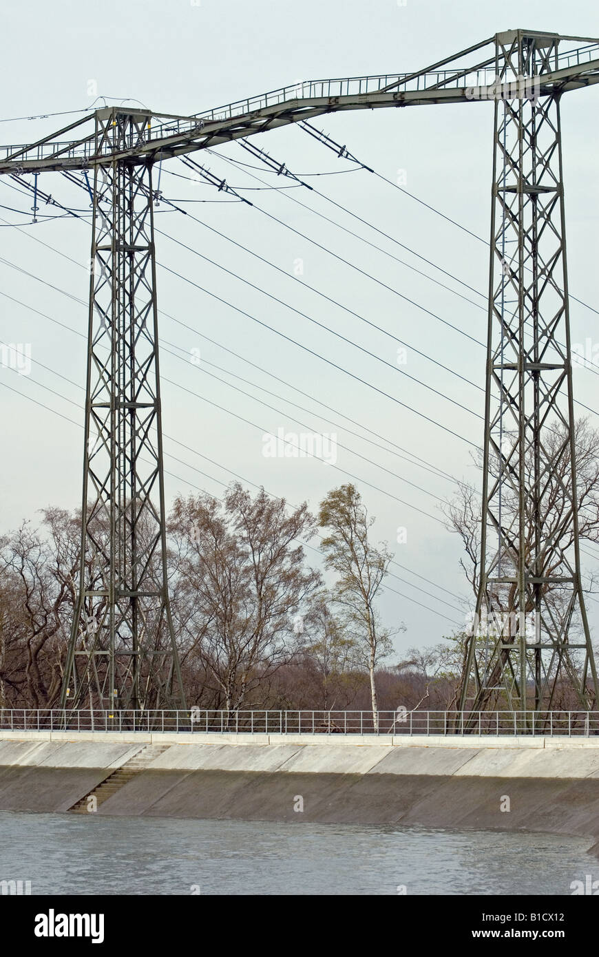 RWE pumped-storage hydroelectric power station, Hengsteyee, North Rhine ...