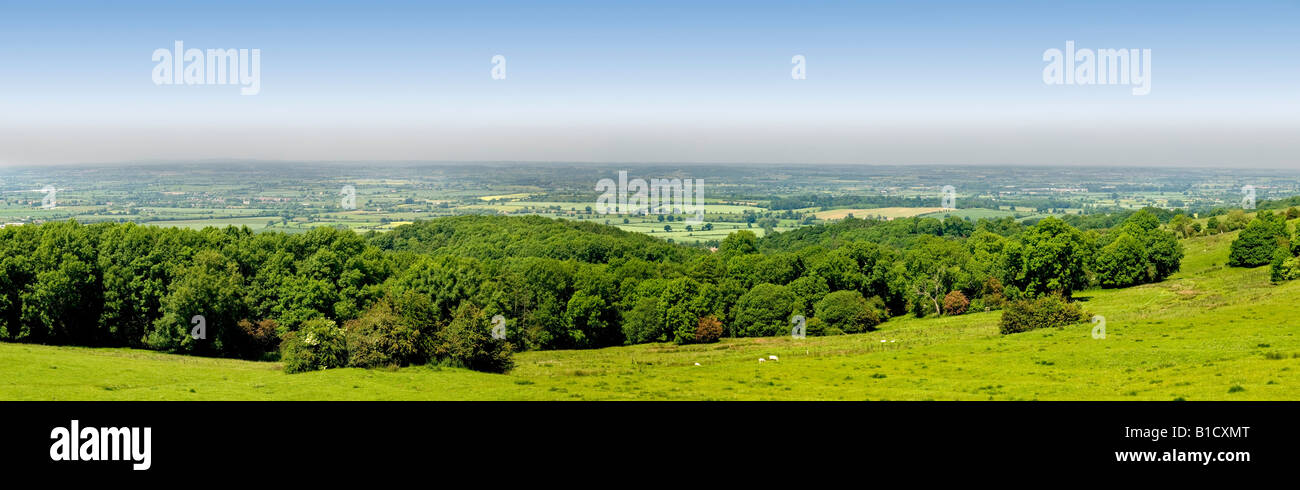 view over countryside and hills Stock Photo - Alamy