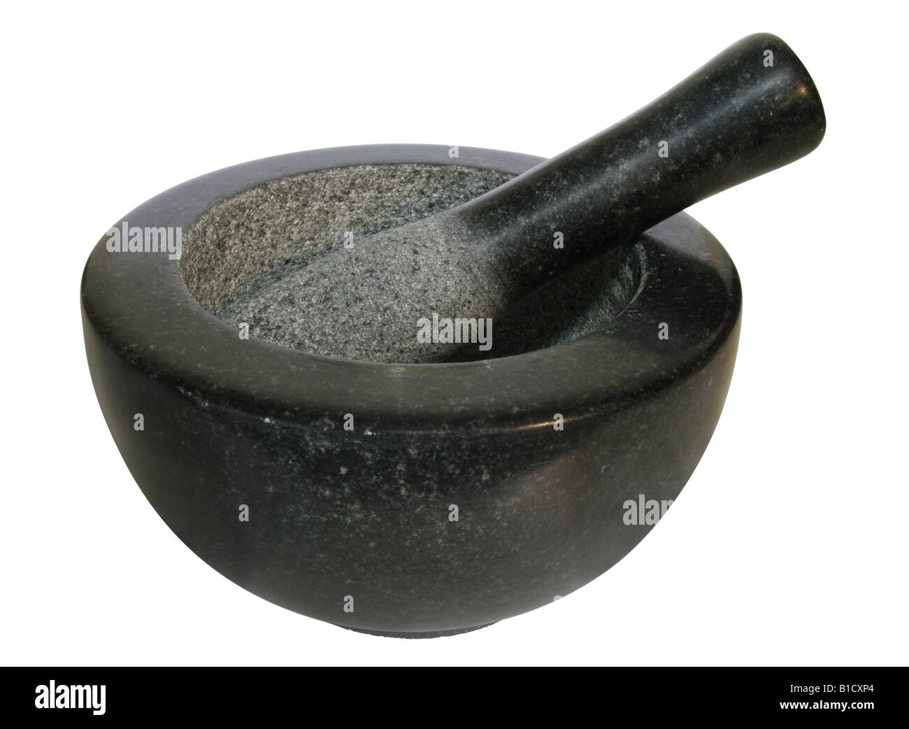 Stone mortar and pestle Stock Photo - Alamy