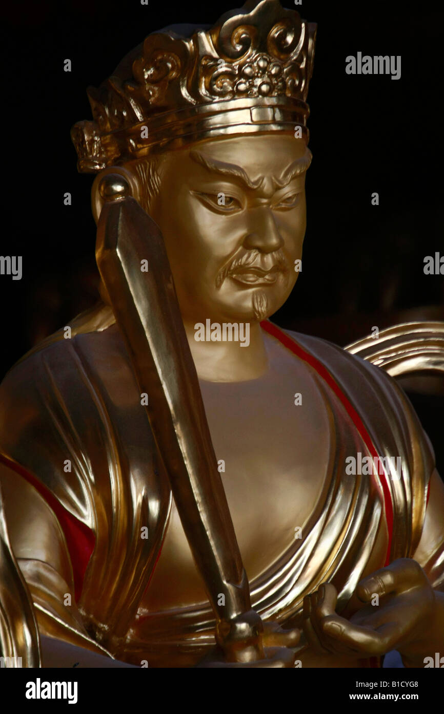 Statue at the Chongsheng Temple, Dali, Yunnan, China Stock Photo - Alamy