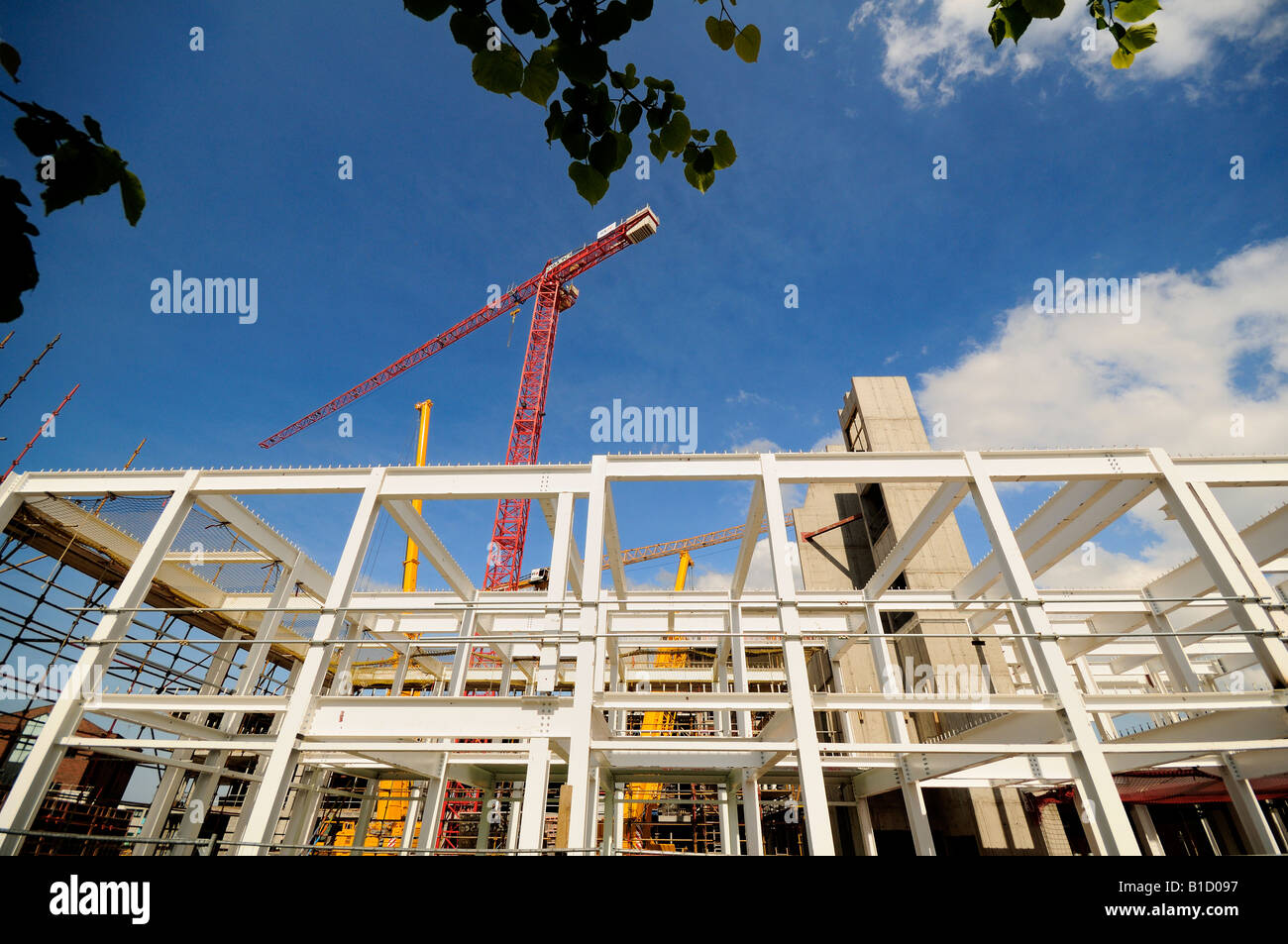 Construction Site Belfast Stock Photos & Construction Site Belfast ...