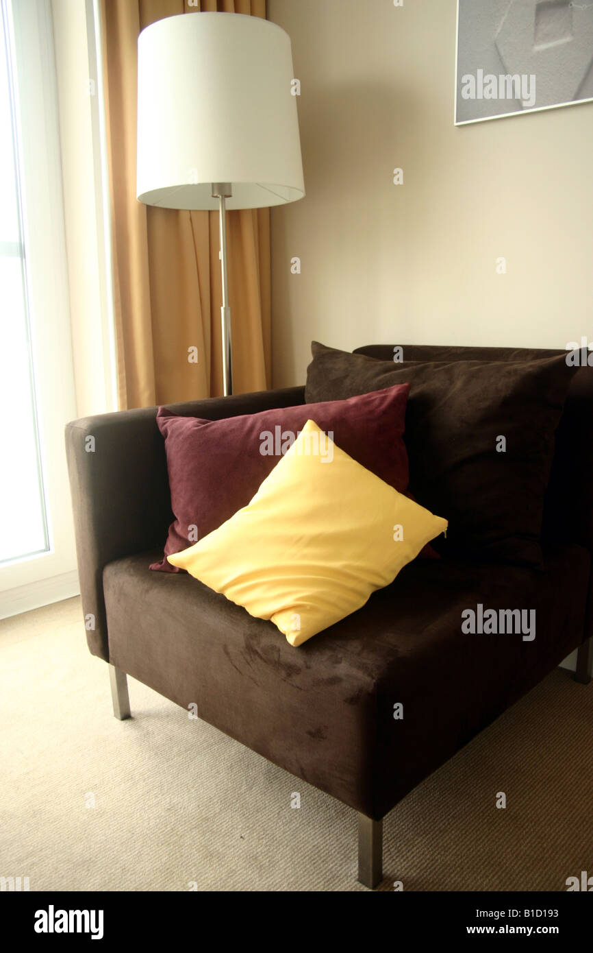 A comfortable Chair, somewhere to put your feet up Stock Photo - Alamy