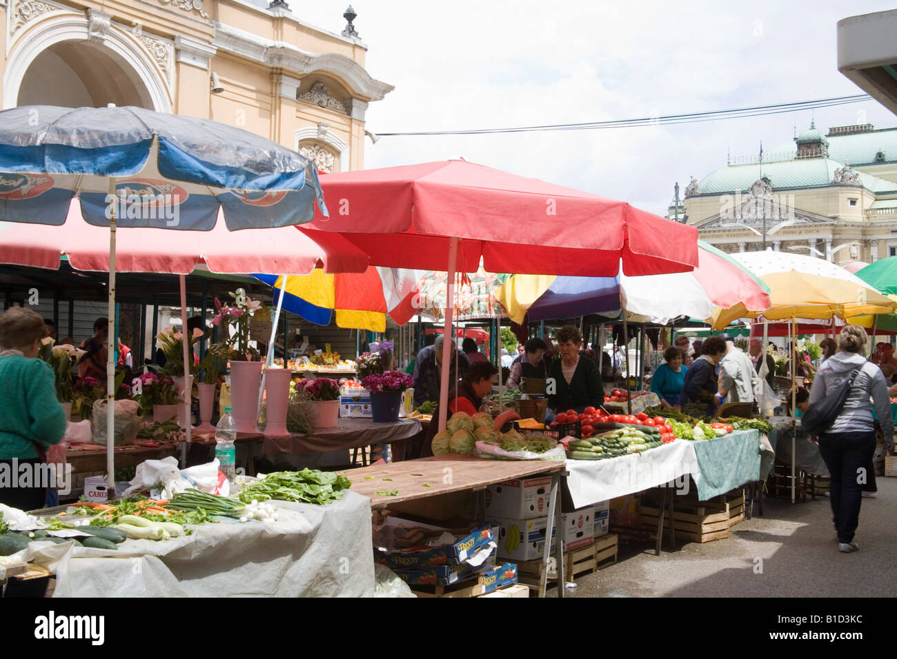 Rijeka city croatia market hi-res stock photography and images - Alamy