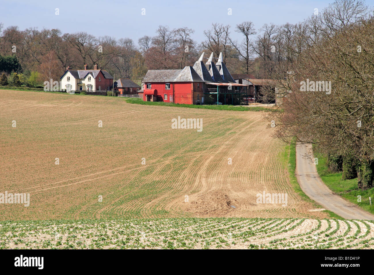 Kentish landscape hi-res stock photography and images - Alamy