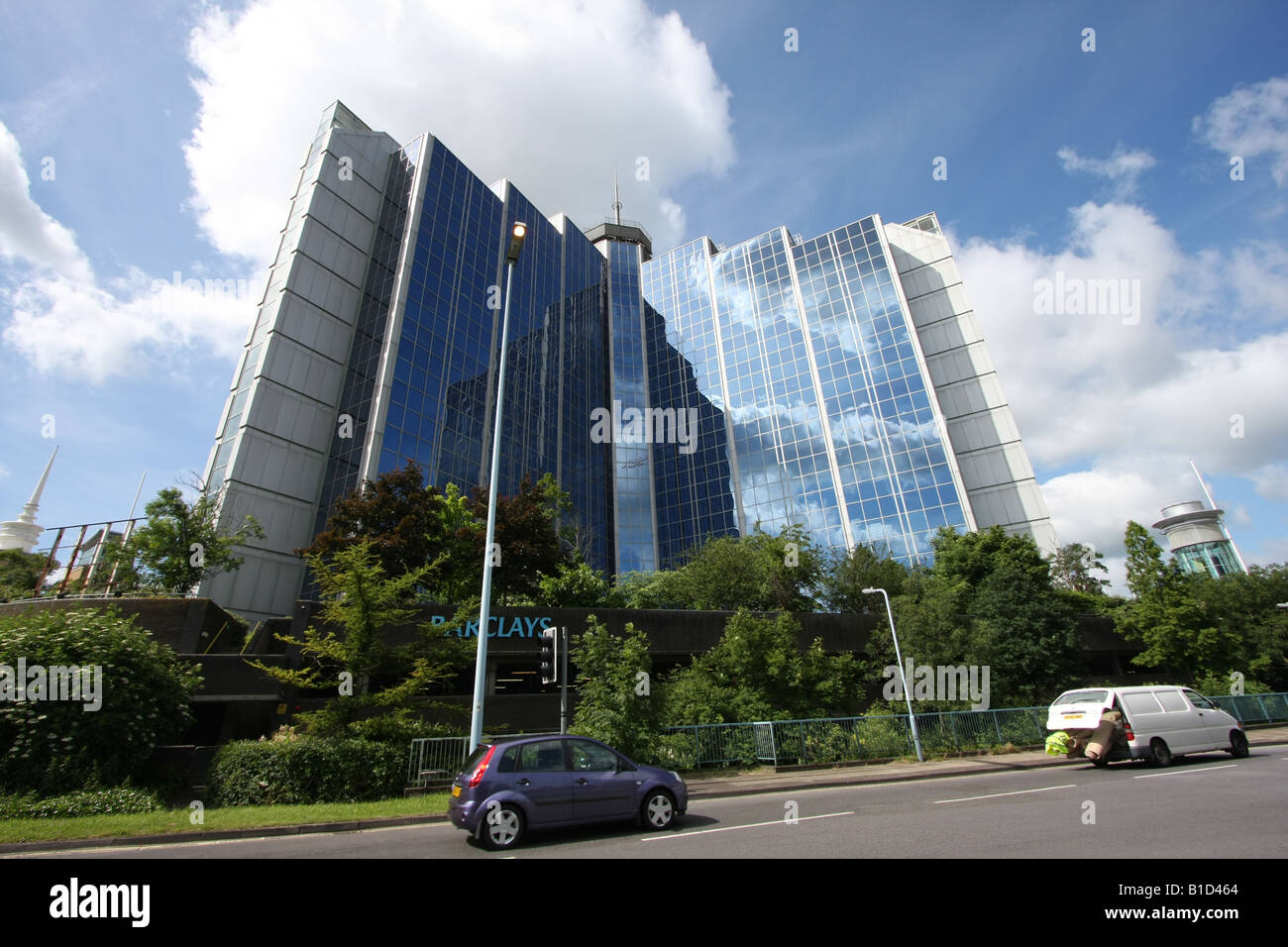 Barclays Bank Building Basingstoke Stock Photo - Alamy