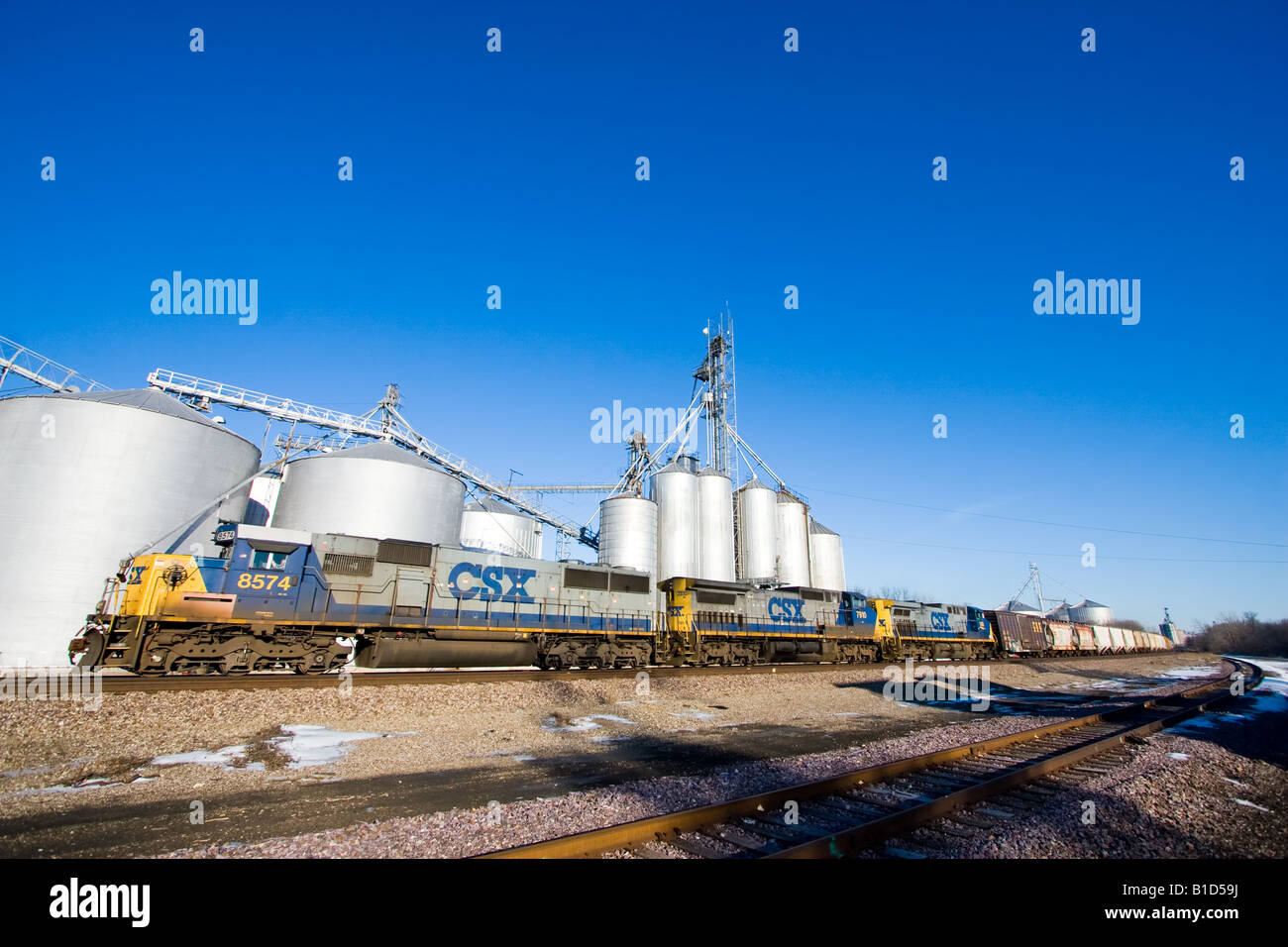 Csx railroad train hi-res stock photography and images - Alamy