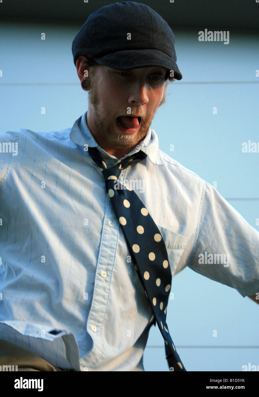 A young man in his early twenties goofing around Stock Photo - Alamy