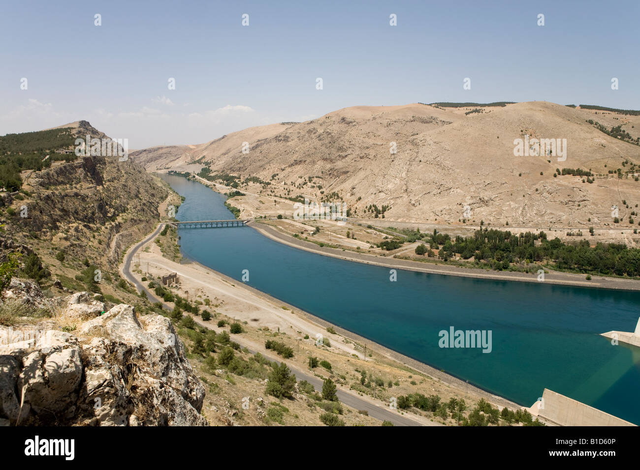 Southeast anatolian project ataturk dam hi-res stock photography and ...