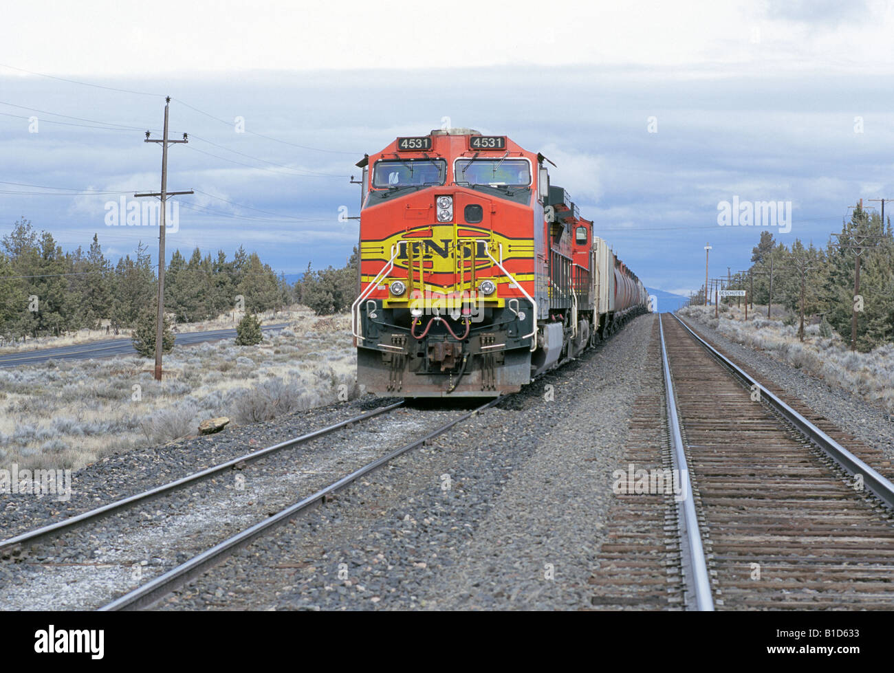 Railroad siding hi-res stock photography and images - Alamy