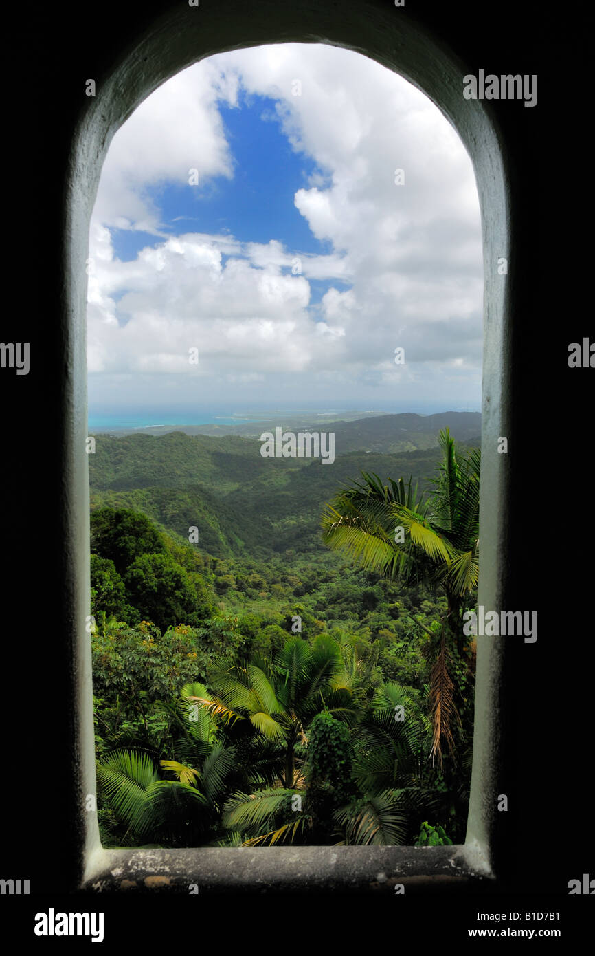 Yokahu Tower and Observation Point in the El Yunque Caribbean National ...