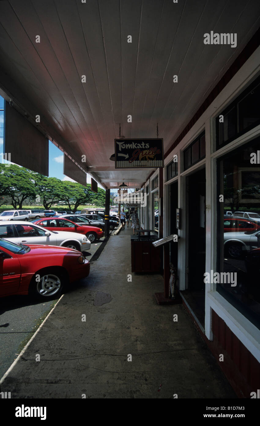 Koloa town, Kauai, Hawaii Stock Photo - Alamy