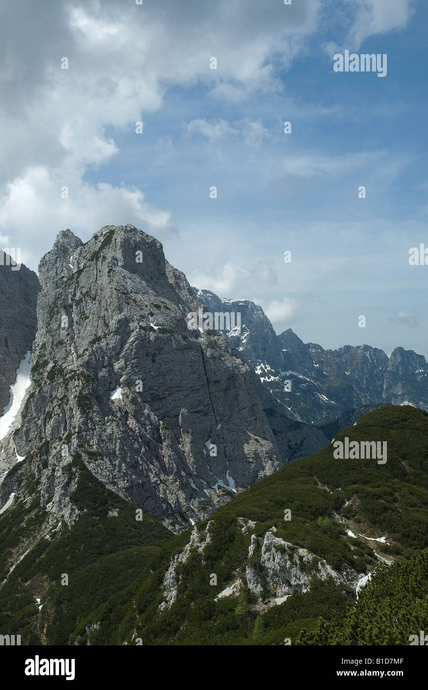 The north face of the "Jof di Montasio" mount Stock Photo - Alamy