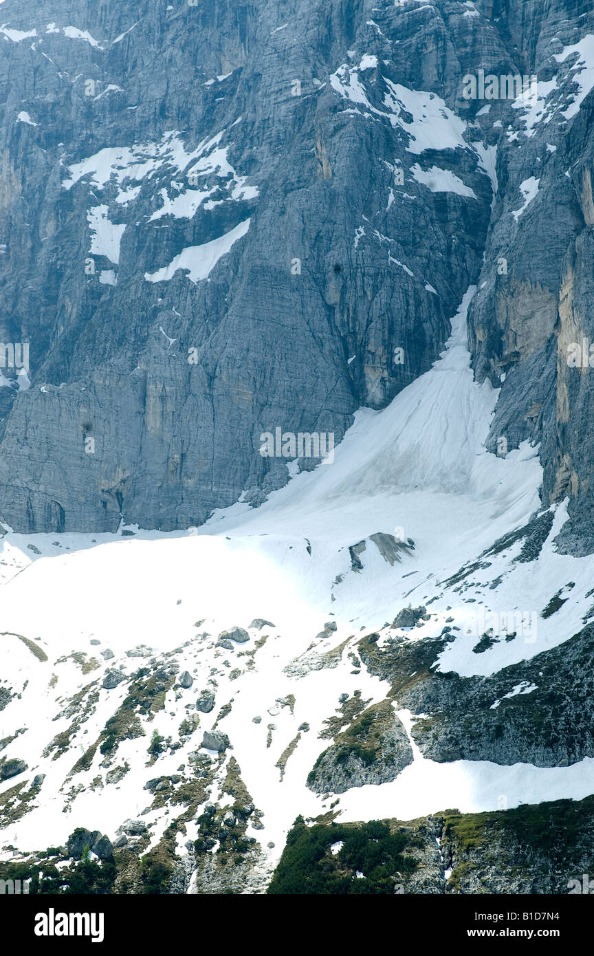 The north tower of the "Jof di Montasio" mount Stock Photo - Alamy