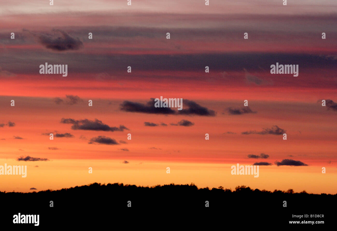 Magic evening light Stock Photo - Alamy