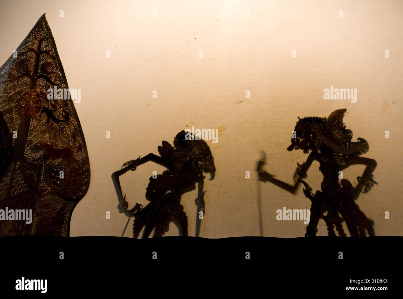 Indonesia Java Island Yogyakarta Sonobudoyo Museum Wayang Kulit Puppet ...